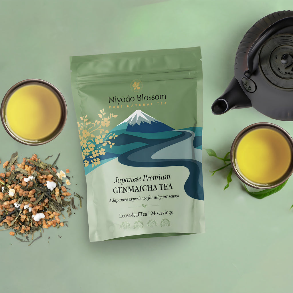 Order Premium Japanese Genmaicha Tea - Niyodo Blossom