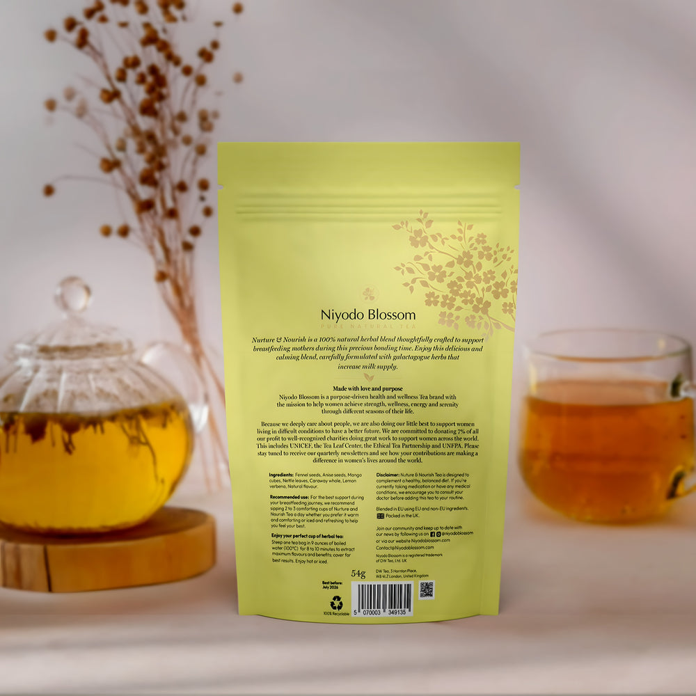 Nurture & Nourish Breastfeeding Milk Tea| Niyodo Blossom